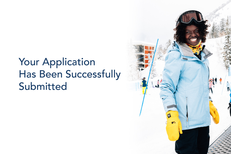 Application Submitted - Ski Utah