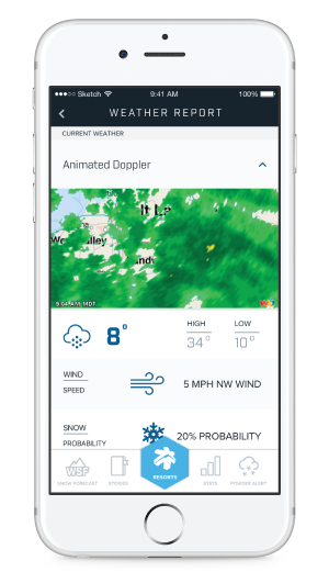 Utah Snow Report - Mobile Apps and TV Display - Ski Utah