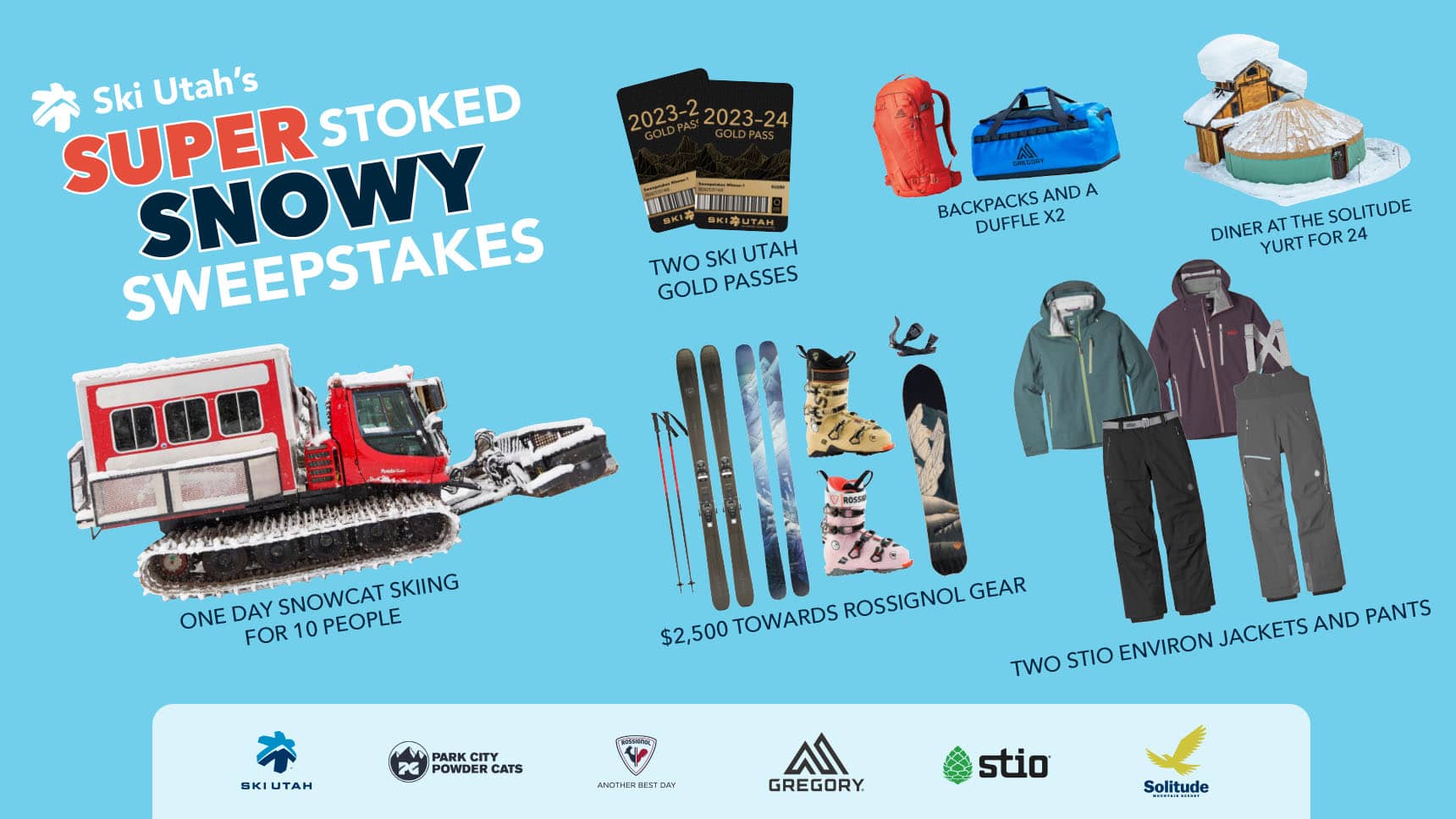 Super Stoked Snowy Sweepstakes - Ski Utah